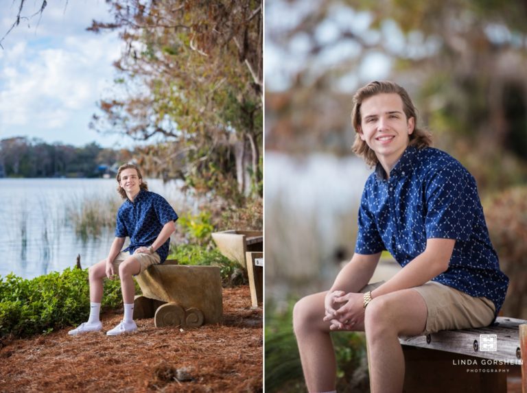 Ethan | Lake Mary High School Senior | Linda Gorshein Photography